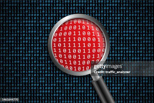 Binary Code Magnifying Glass Photos and Premium High Res Pictures ... Binary Code Magnifying Glass Photos and Premium High Res Pictures ...