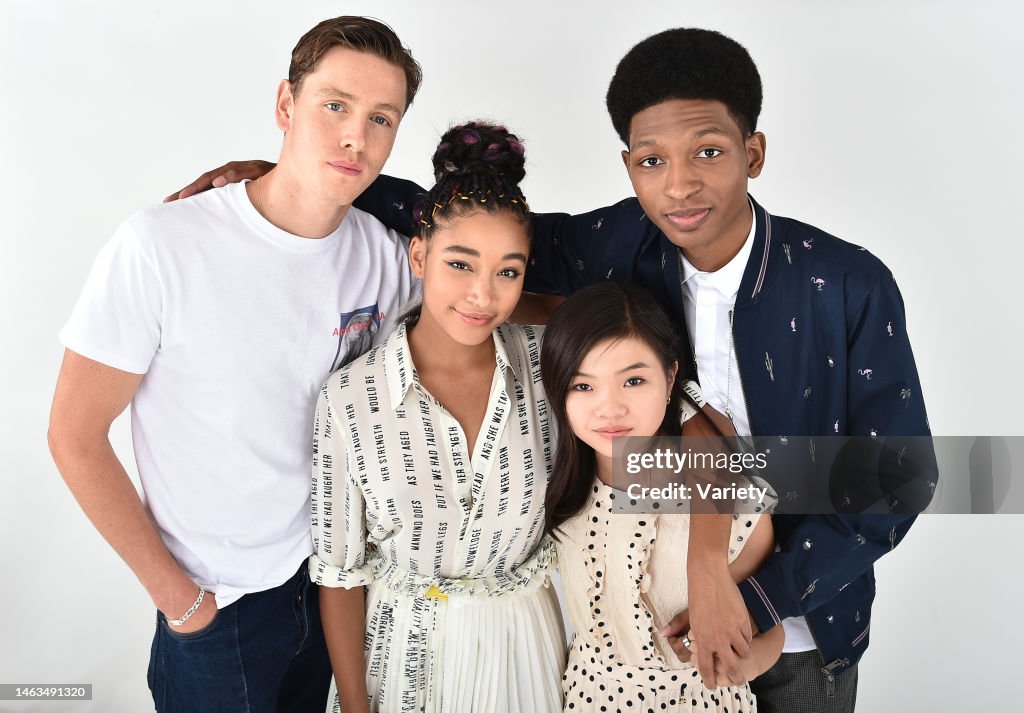 Harris Dickinson Amandla Stenberg Skylan Brooks And Miya Cech News Photo Getty Images