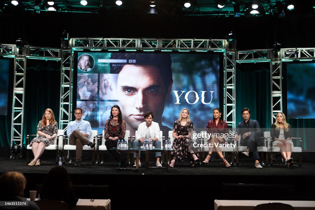 Sarah Schechter, Greg Berlanti, Sera Gamble, Penn Badgley, Elizabeth ... Sarah Schechter, Greg Berlanti, Sera Gamble, Penn Badgley, Elizabeth ...