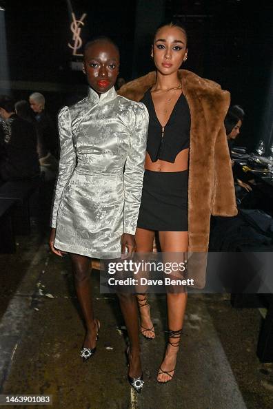Soukeyna Diouf And Eloise Dufka Attend The Ysl Beauté Black Opium News Photo Getty Images