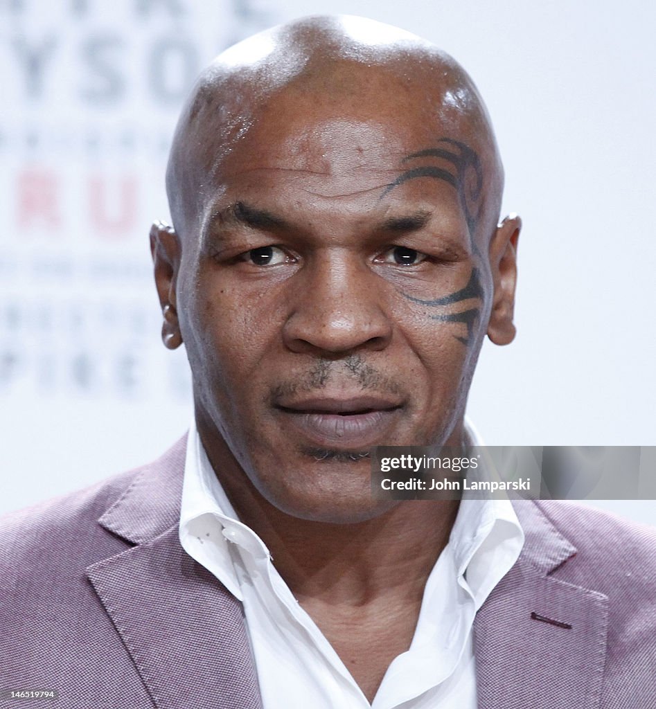 Mike Tyson attends Broadway's Mike Tyson attends Broadway's