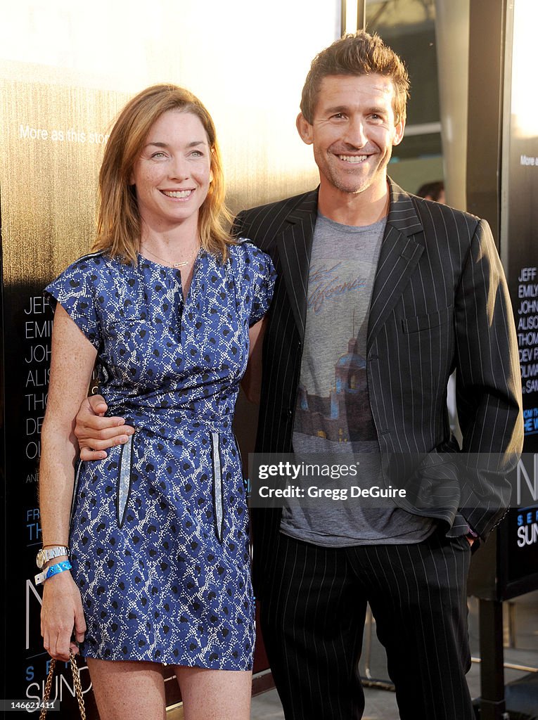 Actors Julianne Nicholson And Jonathan Cake Arrive At The Los Angeles