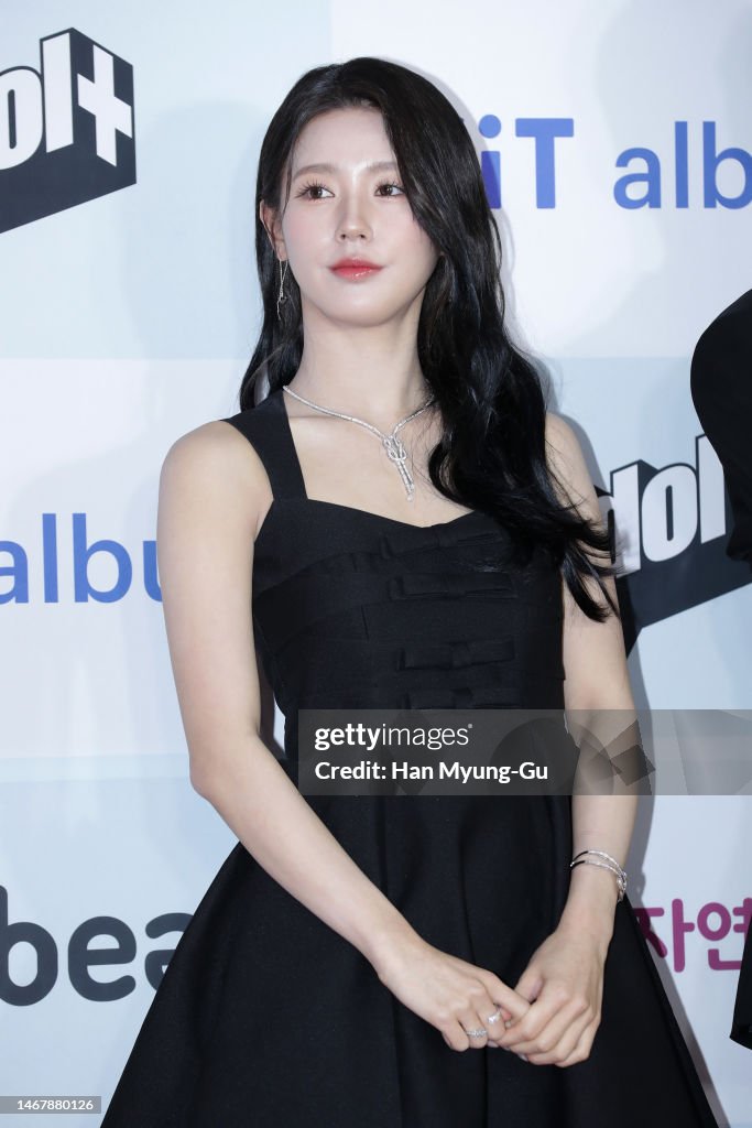 Miyeon Aka Mi Yeon Of Girl Group I Dle Attends The Circle Chart Music Nachrichtenfoto Getty