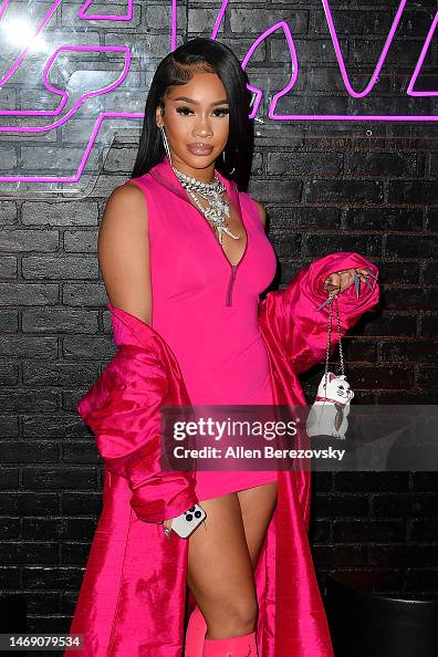 Saweetie Attends A Basketball Game Between The Los Angeles Lakers And