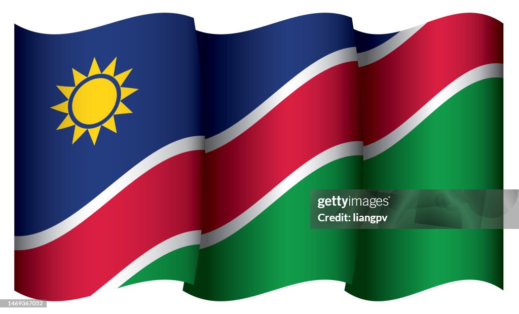 Flag Of Namibia High Res Vector Graphic Getty Images