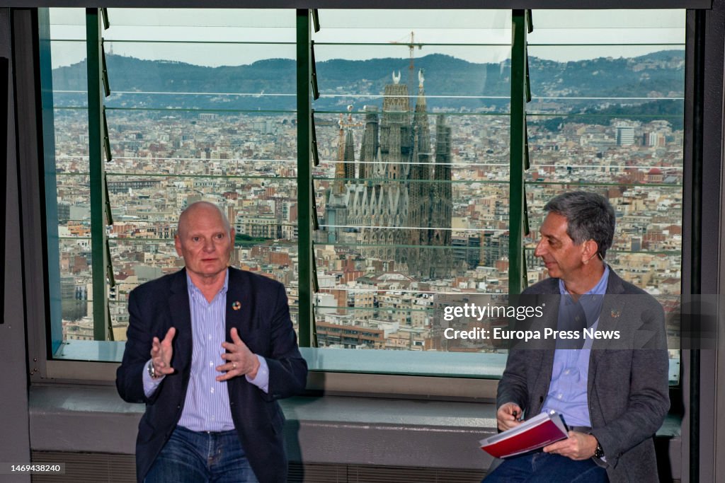 John Hoffman and MWCapital CEO Francesc Fajula at Torre Gories on ... John Hoffman and MWCapital CEO Francesc Fajula at Torre Gories on ...