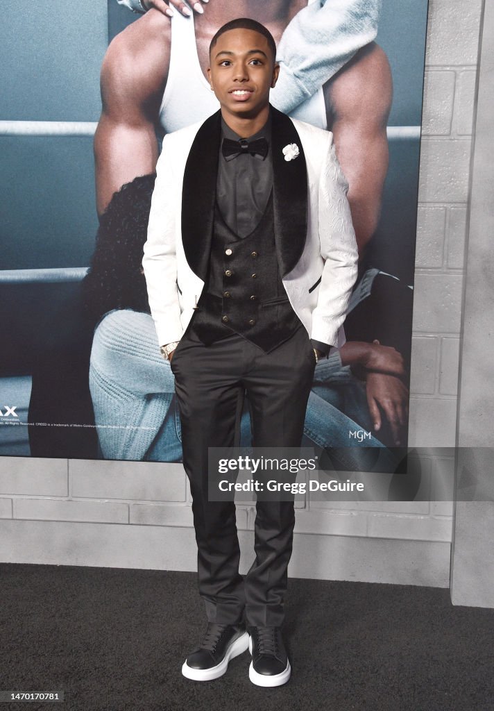 Thaddeus J Mixson Attends The Los Angeles Premiere Of Creed Iii At