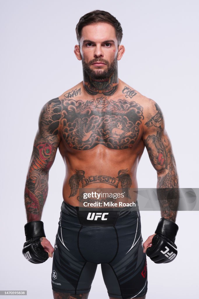 Cody Garbrandt Poses For A Portrait During A Ufc Photo Session On