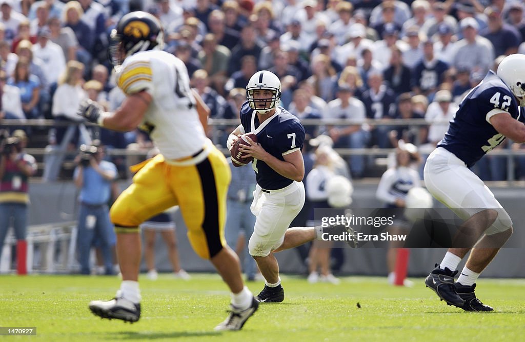 Quarterback Zack Mills Of The Penn State Nittany Lions Looks To Pass