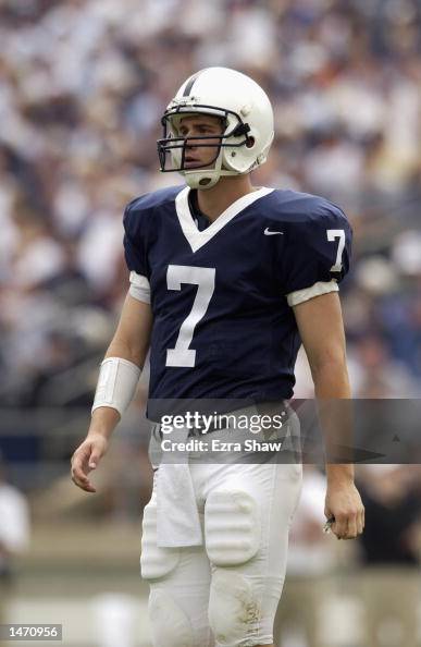 Quarterback Zack Mills Of The Penn State Nittany Lions Stands On The