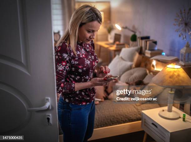 Mom Peeking Door Photos And Premium High Res Pictures Getty Images