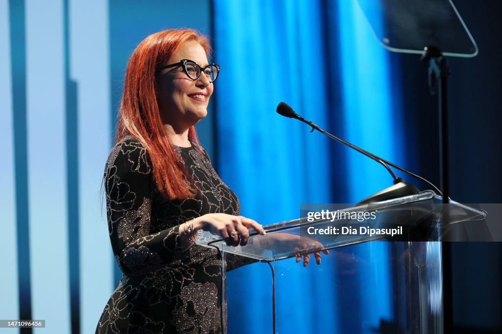 Jean-Marie Navetta speaks onstage at PFLAG National 50th Anniversary ... Jean-Marie Navetta speaks onstage at PFLAG National 50th Anniversary ...