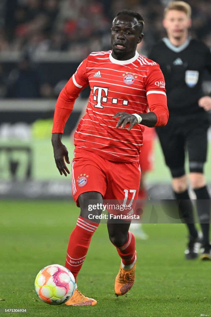 Sadio Mane Of Fc Bayern München In Action During The Bundesliga Match
