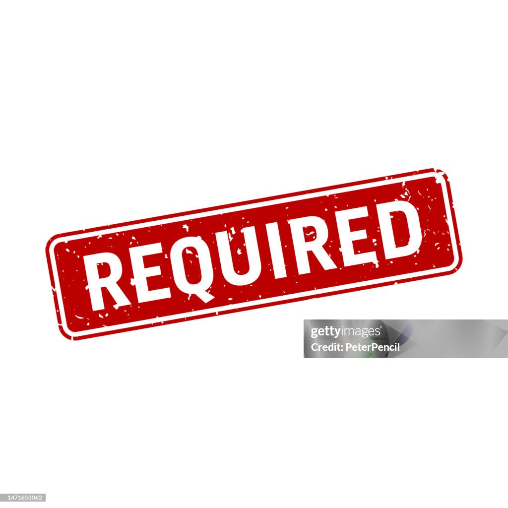 Required Stamp Imprint Seal Template Vector Stock Illustration High-Res ... Required Stamp Imprint Seal Template Vector Stock Illustration High-Res ...