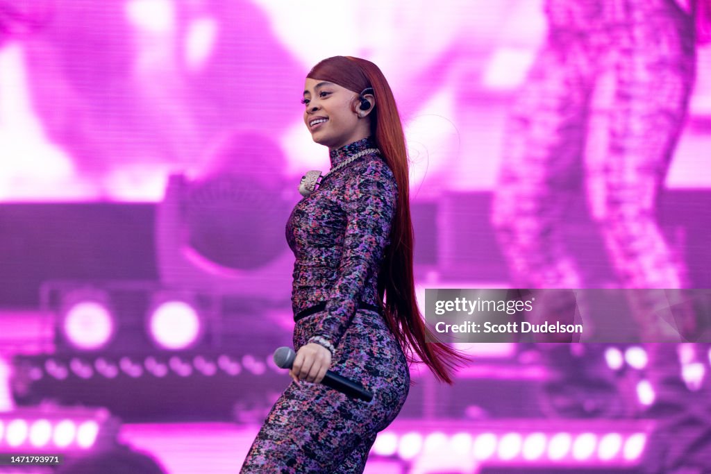 Rapper Ice Spice Performs Onstage During Day 3 Of Rolling Loud Los News Photo Getty Images