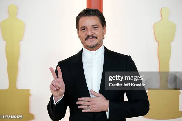 Pedro Pascal attends the 95th Annual Academy Awards on March 12, 2023 ... Pedro Pascal attends the 95th Annual Academy Awards on March 12, 2023 ...