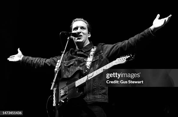 George Ezra Performs On Stage At The O2 Arena On March 13 2023 In
