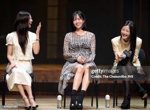 South Korean Actresses Jung So Min Chae Soo Bin And Kim Yoo Jung News Photo Getty Images