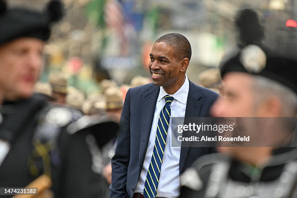 New York Lieutenant Governor Antonio Delgado participates in the St ... New York Lieutenant Governor Antonio Delgado participates in the St ...