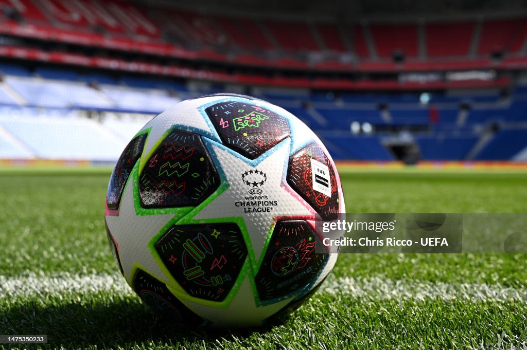A Detailed View Of The Uefa Womens Champions League Match Ball Is News Photo Getty Images