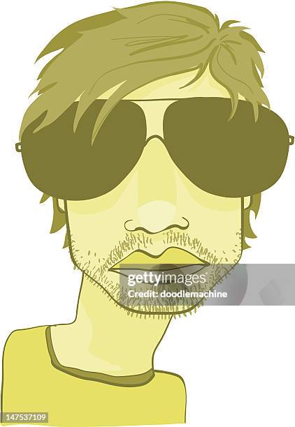 Aviator Sunglasses Illustration High Res Illustrations Getty Images