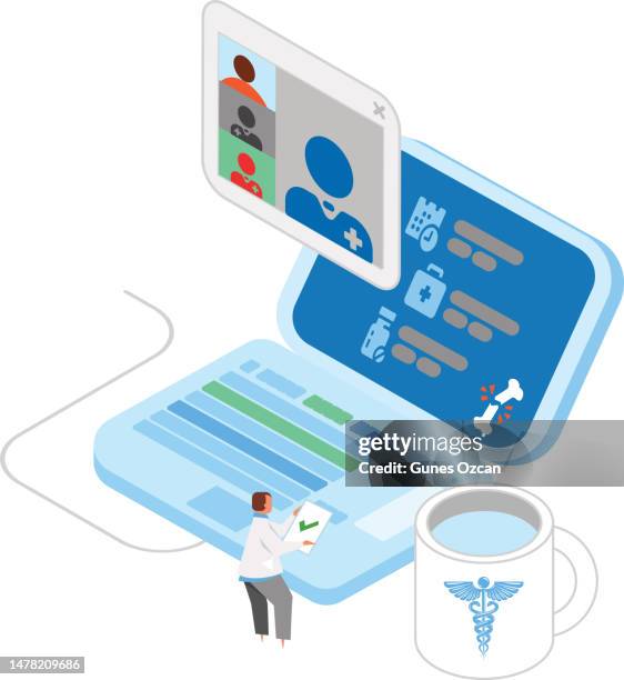 Isometric Nursing Icons Photos And Premium High Res Pictures Getty Images