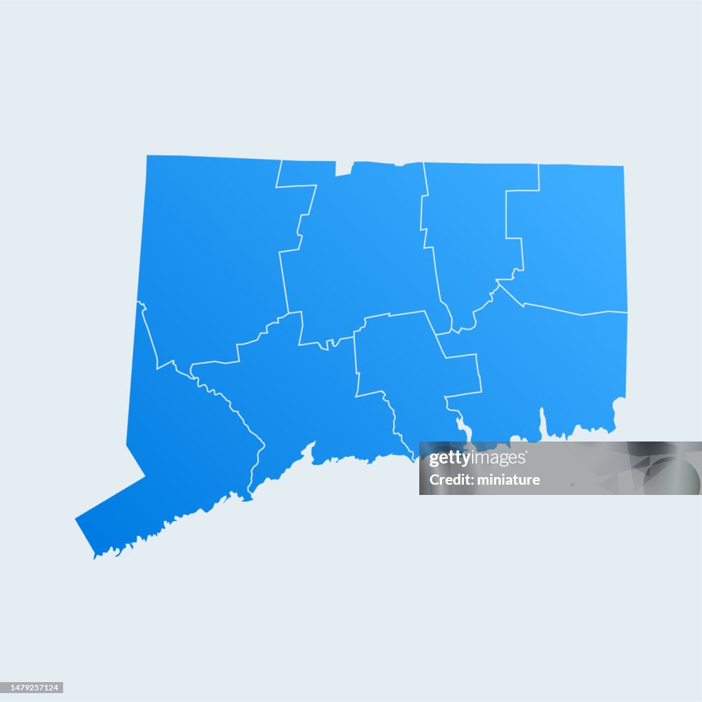 Connecticut Map High Res Vector Graphic Getty Images