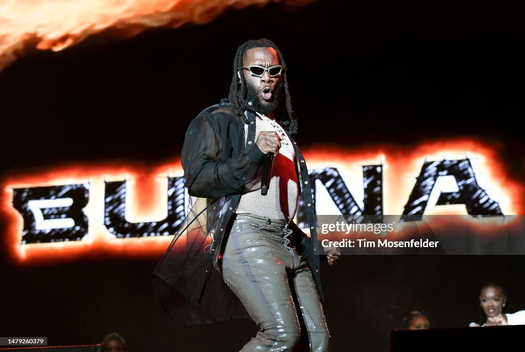 Burna Boy performs during the 2023 Dreamville Music festival at... News ... Burna Boy performs during the 2023 Dreamville Music festival at... News ...