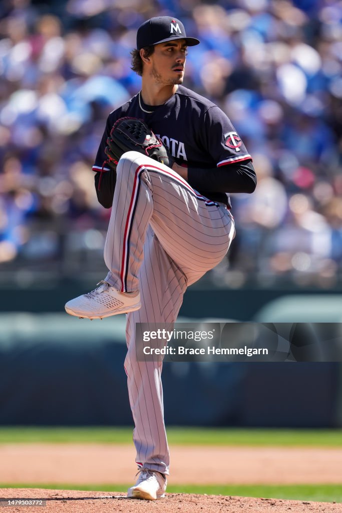 Joe Ryan Of The Minnesota Twins Pitches Against The Kansas City News Photo Getty Images
