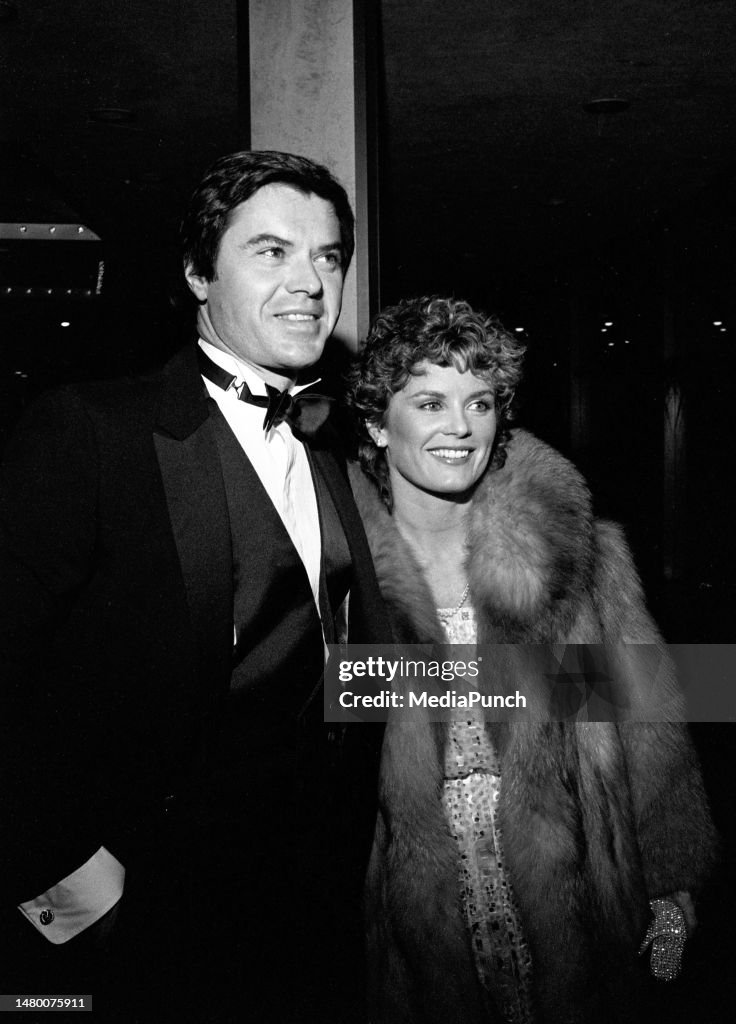 Robert Urich And Heather Menzies At The 40th Annual Golden Globe