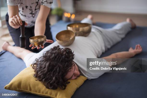 Tibetan Massage Photos And Premium High Res Pictures Getty Images