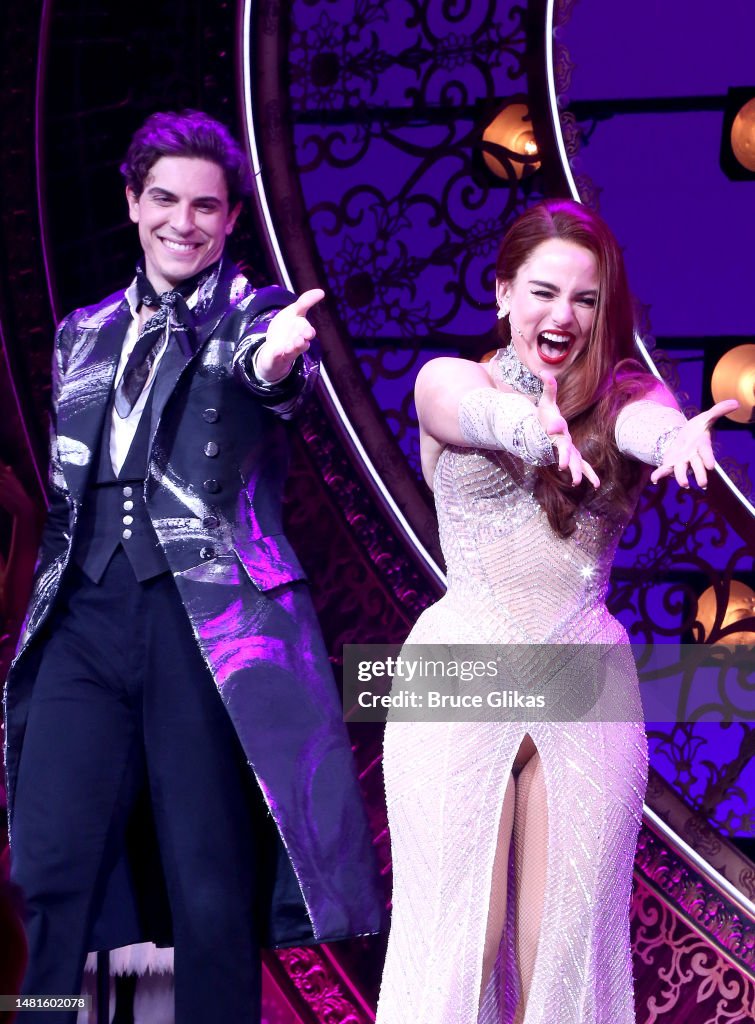 Derek Klena As Christian And Joanna Jojo Levesque As Satine News Photo Getty Images