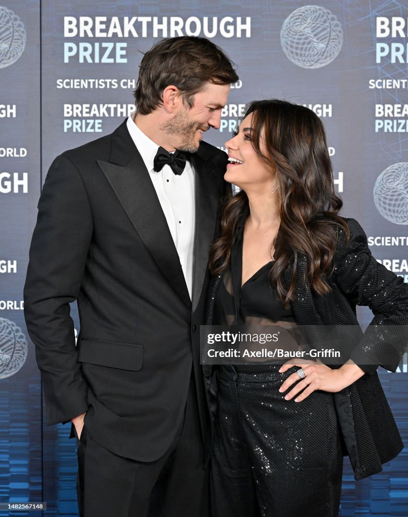 Ashton Kutcher And Mila Kunis Attend The 9th Annual Breakthrough
