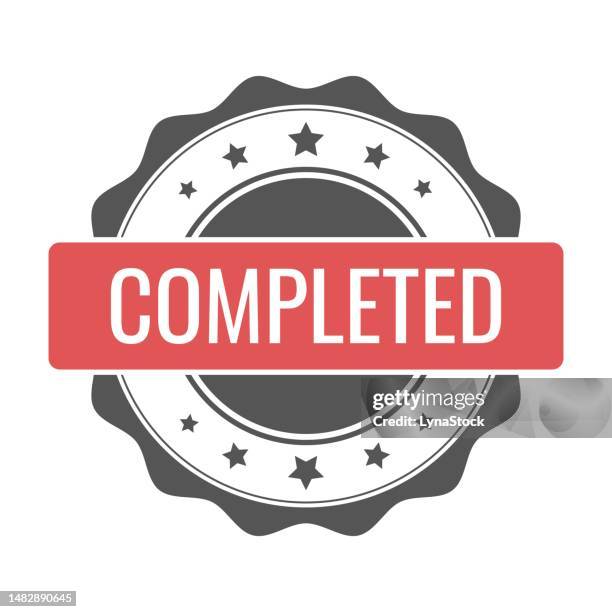Complete Stamp Icon Photos And Premium High Res Pictures Getty Images