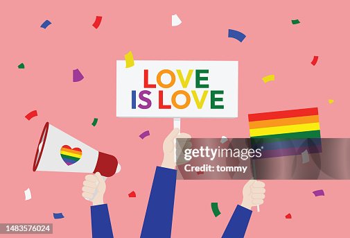 Lgbtq Celebrate Pride Month High Res Vector Graphic Getty Images
