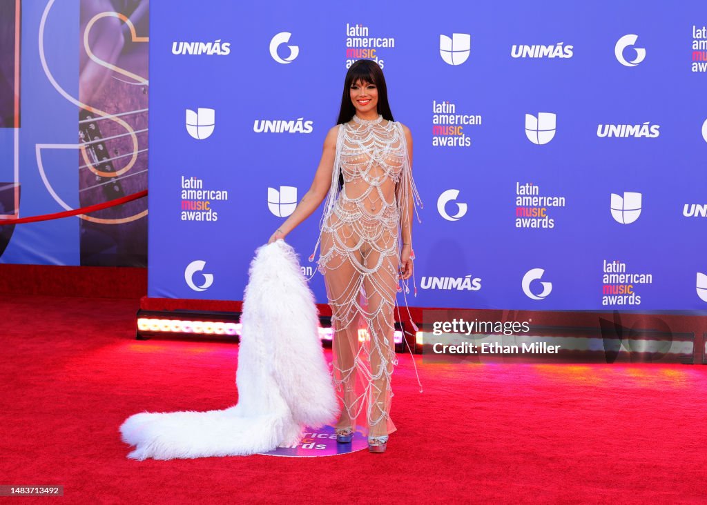 Zuleyka Rivera Attends The 2023 Latin American Music Awards At Mgm