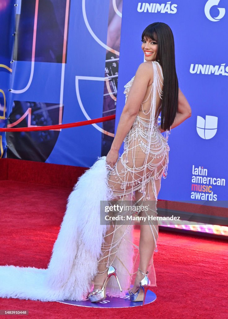 Zuleyka Rivera Attends The 2023 Latin American Music Awards At Mgm