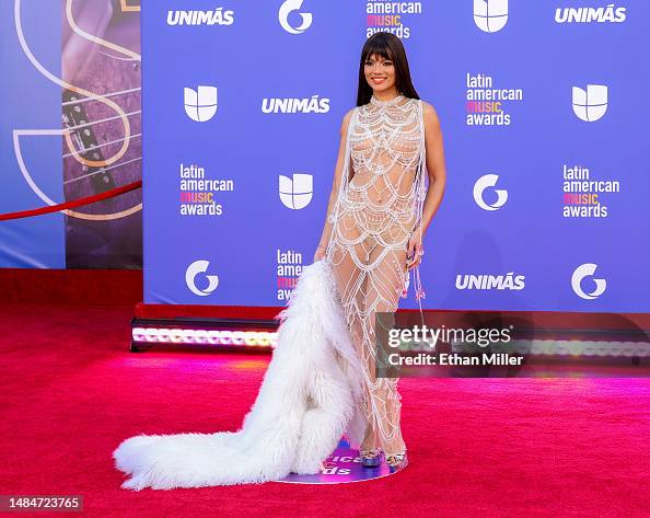 Zuleyka Rivera Attends The 2023 Latin American Music Awards At Mgm