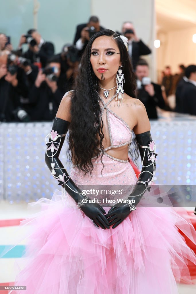 Quannah Chasinghorse attends The 2023 Met Gala Celebrating Quannah Chasinghorse attends The 2023 Met Gala Celebrating