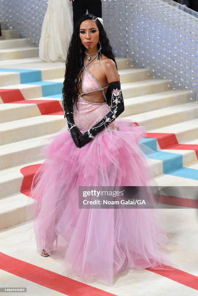 Quannah Chasinghorse attends The 2023 Met Gala Celebrating Quannah Chasinghorse attends The 2023 Met Gala Celebrating