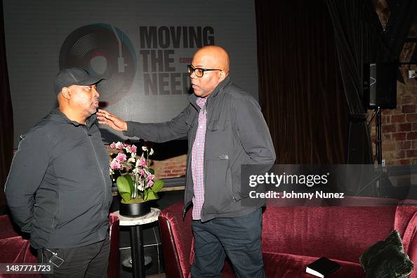Chuck D and Jimmie Briggs attend the Moving The Needle Speaker Series ... Chuck D and Jimmie Briggs attend the Moving The Needle Speaker Series ...