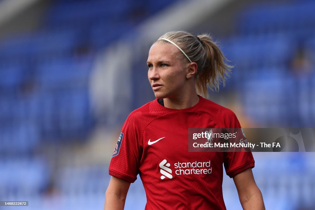 Emma Koivisto Of Liverpool During The Fa Womens Super League Match