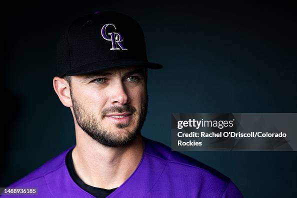 Kris Bryant Of The Colorado Rockies Looks On From The Dugout Ahead Of News Photo Getty Images