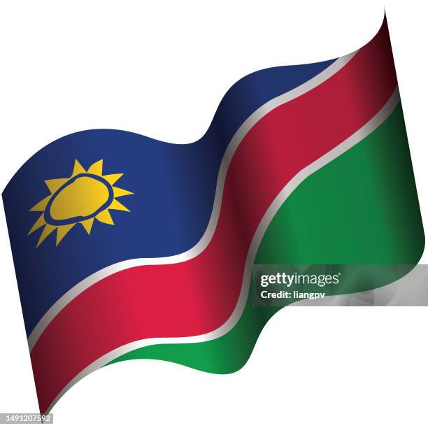 142 Namibian Flag High Res Illustrations Getty Images