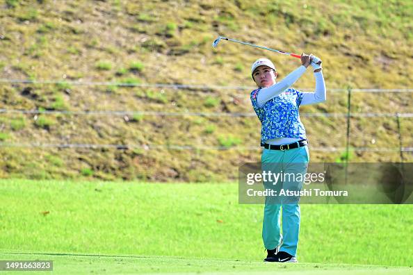 Pei Ying Tsai Of Chinese Taipei Hits Her Second Shot On The 14th Hole News Photo Getty Images