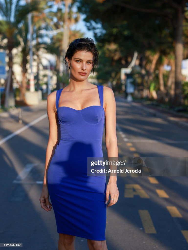 Isabeli Fontana Is Seen During The 76th Cannes Film Festival On May