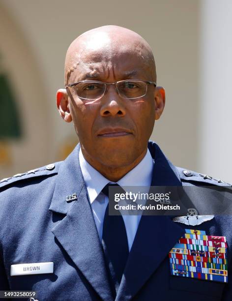 Charles Q Brown Jr Photos And Premium High Res Pictures Getty Images