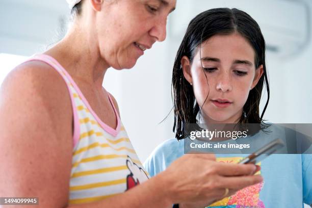 Two Girls Taking Shower Together Photos And Premium High Res Pictures Getty Images