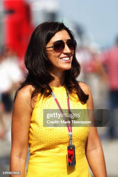 Fabiana Flosi, fiancee of F1 supremo Bernie Ecclestone is seen in the ... Fabiana Flosi, fiancee of F1 supremo Bernie Ecclestone is seen in the ...