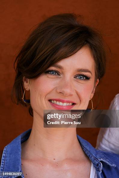 Alice Dufour Attends The 2023 French Open At Roland Garros On May 31
